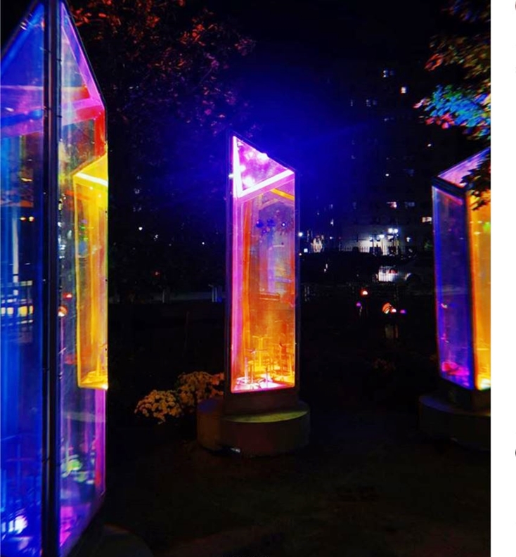 Deadline Detroit | Toronto Imports: 25 Bright, Musical Prisms Transform ...